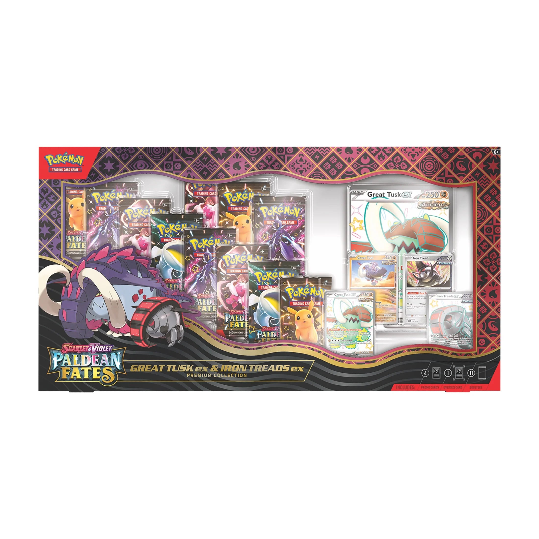 Pokémon TCG: Great Tusk Iron Threads Ex Premium Collection – millennium.nyc